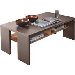 Couchtisch Innostyle "Fun Plus II", blau (basalt, altholz melamin, altholz melamin), B:110cm H:40cm T:65cm, Tische, Couchtisch, 2 F&auml;cher, ABS Kantenschutz
