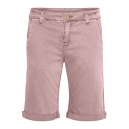 Shorts Culture "Shorts CUalba", Damen, Gr. 34, N-Gr, rosa (pale mauve), Obermaterial: 98% Baumwolle CO. 2% Elasthan EL., Hosen Shorts