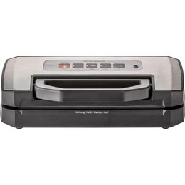CASO GERMANY CASO Vakuumierer "1525 VRH490 advanced", silber (silberfarben, schwarz), B:40cm H:10cm T:17,5cm, Vakuumierer