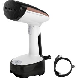 Tefal Dampfb&uuml;rste "Access Steam Pocket, 1300 W, Steamer mit nur 15 Sekunden Aufheizzeit", rosa (wei&szlig;, ros&eacute;goldfarben, schwarz), B:10,5cm H:22cm T:12,7cm, B&uuml;geleisen, kompaktes Design, klappbar, keimvernichtend, 120 ml Wassertank, DT3030