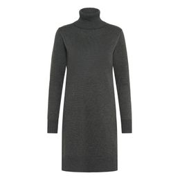 Midikleid Saint Tropez "Kleid U6801", Damen, Gr. XL, N-Gr, grau iron melange, Obermaterial: 70% Viskose LENZING ECOVERO CV LenzEcov. 30% Polyester PES., Kleider Midikleid