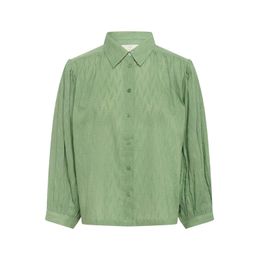 Langarmhemd Kaffe "Langarm - Hemd KAgabriela", Damen, Gr. 34, N-Gr, sea spray, Obermaterial: 100% Baumwolle CO., Hemden
