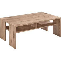Couchtisch Innostyle "Fun Plus II", gr&uuml;n (schilfgr&uuml;n, altholz melamin, altholz melamin), B:110cm H:40cm T:65cm, Tische, Couchtisch, 2 F&auml;cher, ABS Kantenschutz