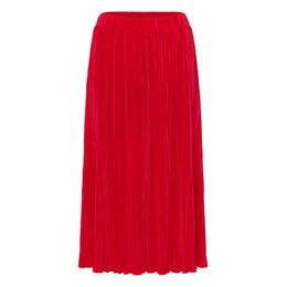 Midirock Saint Tropez "Rock ZuniSZ", Damen, Gr. M, rot (chinese rot), Obermaterial: 100% Polyester PES., R&ouml;cke