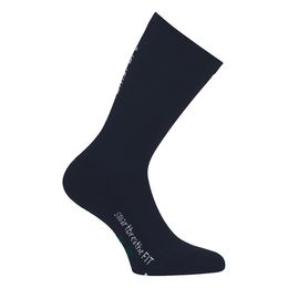 Socken Uhlsport "Socken Tube It", Herren, Gr. 41-44, blau (marine), Obermaterial: 41% Polyester Pol. recyc.. 38% Baumwolle CO(Bio). 21% Polyamid Polyam.recyc., Socken Socken