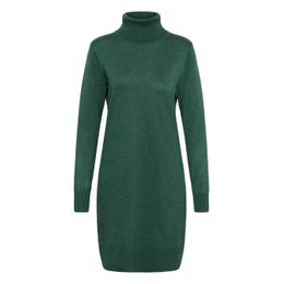 Midikleid Saint Tropez "Kleid U6801", Damen, Gr. L, N-Gr, june bug melange, Obermaterial: 70% Viskose LENZING ECOVERO CV LenzEcov. 30% Polyester PES., Kleider Midikleid