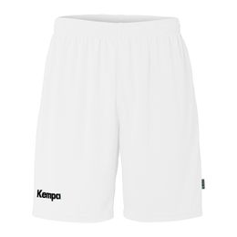 Shorts Kempa "Shorts Team Kids", M&auml;dchen, Gr. 116, N-Gr, wei&szlig;, Obermaterial: 100% Polyester Pol. recyc.., Hosen Shorts