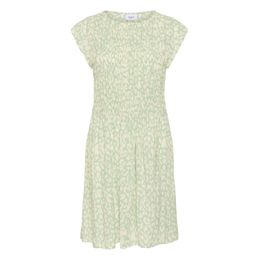 Midikleid Saint Tropez "Kleid GislaSZ", Damen, Gr. L, N-Gr, cameo gr&uuml;n leopard, Obermaterial: 100% Viskose LENZING ECOVERO CV LenzEcov., Kleider Midikleid