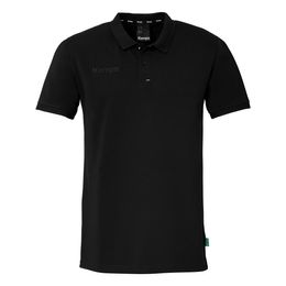 Poloshirt Kempa "POLO SHIRT Prime", Herren, Gr. XXL, schwarz, Obermaterial: 65% Polyester Pol. recyc.. 35% Baumwolle CO(Bio)., Shirts