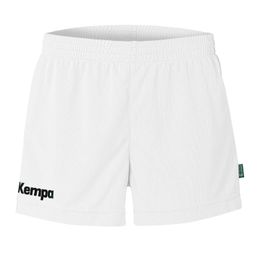 Shorts Kempa "Shorts Team Women", Herren, Gr. L, US, wei&szlig;, Obermaterial: 100% Polyester Pol. recyc.., Hosen Shorts