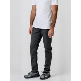 Chinos TEESHOPPEN "TEESHOPPEN Trouser Structure", Herren, Gr. 30x32, L&auml;nge 32, grau, Obermaterial: 98% Baumwolle, 2% Elasthan, 0% Elasthan, Hosen