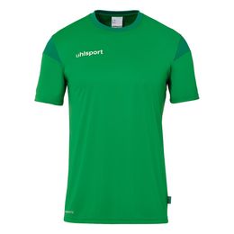 Trainingsshirt Uhlsport "Trainings-T-Shirt Squad 27 Kids", M&auml;dchen, Gr. 116, gr&uuml;n (gr&uuml;n, lagune), Obermaterial: 100% Polyester Pol. recyc.., Shirts