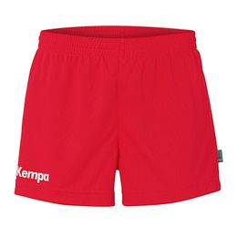 Shorts Kempa "Shorts Team Women", Herren, Gr. L, US, rot, Obermaterial: 100% Polyester Pol. recyc.., Hosen Shorts