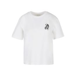 T-Shirt MISS TEE "Miss Tee Wildest Dreams Tee", Damen, Gr. 4XL, wei&szlig;, 100% Baumwolle, bedruckt, oversize, Rundhals, Shirts T-Shirt