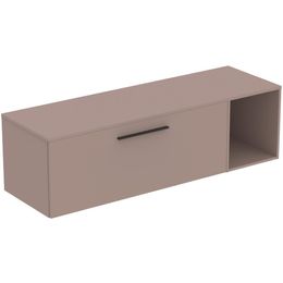 Ideal Standard M&ouml;bel-Set 160cm i.life B 1 Auszug 1 off.Fach Gr.Schwarz Greige matt, T5837NH T5837NH