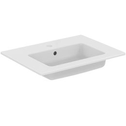 Ideal Standard Waschtisch Eurovit, 1 Hahnloch, mit &Uuml;berlauf, E066801
