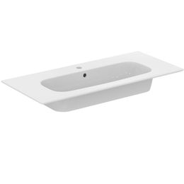 Ideal Standard M&ouml;belpaket i.lifeA m.Waschtisch 100cm u.Schrank m.chrom Griff Weiss matt, K8745DU K8745DU