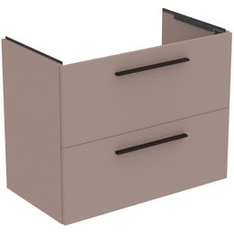Ideal Standard Waschtischunterschrank i.life A 2 Ausz&uuml;ge 800x440x630mm Greige matt, T5256NH T5256NH