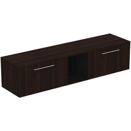 Ideal Standard M&ouml;bel-Set 200cm i.life B 2 Ausz&uuml;ge 1 mi.off.Fach Gr.Chrom Coffee Oak, T5850NW T5850NW