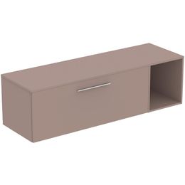 Ideal Standard M&ouml;bel-Set 160cm i.life B 1 Auszug 1 off.Fach Gr.Chrom Greige matt, T5838NH T5838NH