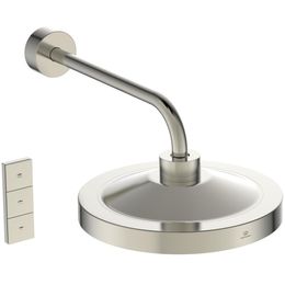 Ideal Standard Regenbrause Idealrain Solos m.Wandan. m.Licht Silver Storm, A7890GN A7890GN