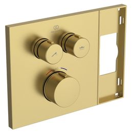 Ideal Standard Brausetherm. Unterputz CTherm Navigo Solos Brushed Gold, A7894A2 A7894A2