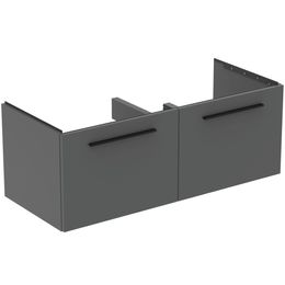 Ideal Standard Waschtischunterschrank i.life B 2 Ausz&uuml;ge 1200x505x440mm Quarzgrau matt, T5277NG T5277NG