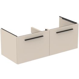 Ideal Standard Waschtischunterschrank i.life B 2 Ausz&uuml;ge 1200x505x440mm Sandbeige matt, T5277NF T5277NF