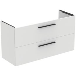 Ideal Standard Waschtischunterschrank i.life A 2 Ausz&uuml;ge 1200x440x630mm Weiss matt, T5258DU T5258DU