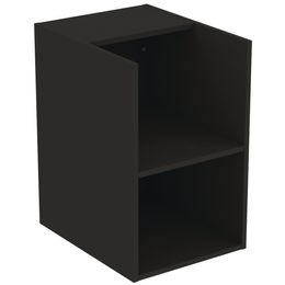 Ideal Standard Seitenelement i.life B f.Waschtischplatte 2 F&auml;cher 400x505x630mm CarbongrauMatt, T532 T5322NV
