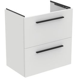 Ideal Standard Waschtischunterschrank i.life S 2 Ausz&uuml;ge 600x375x630mm Weiss matt, T5293DU T5293DU