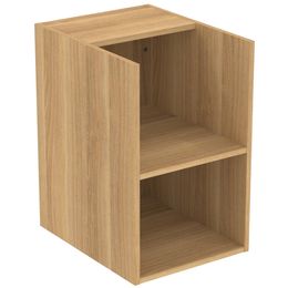 Ideal Standard Seitenelement i.life B f.Waschtischplatte 2 F&auml;cher 400x505x630mm Eiche Natur, T5322NX T5322NX