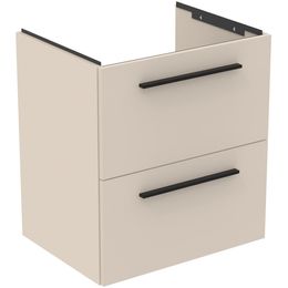 Ideal Standard Waschtisch-Unterschrank i.life A 2 Ausz&uuml;ge 580x440x630mm Sandbeige matt, T6850NF T6850NF
