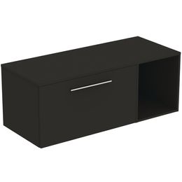 Ideal Standard M&ouml;bel-Set 120cm i.life B 1 Auszug 1 off.Fach Gr.Chrom Carbongrau matt, T5759NV T5759NV