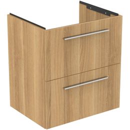 Ideal Standard Waschtisch-Unterschrank i.life A 2 Ausz&uuml;ge 580x440x630mm Eiche Natur, T6850NX T6850NX