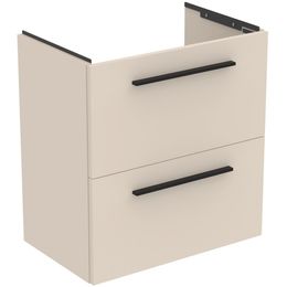 Ideal Standard Waschtischunterschrank i.life S 2 Ausz&uuml;ge 600x375x630mm Sandbeige matt, T5293NF T5293NF