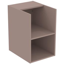 Ideal Standard Seitenelement i.life B f.Waschtischplatte 2 F&auml;cher 400x505x630mm GreigeMatt, T5322NH T5322NH