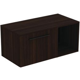 Ideal Standard M&ouml;bel-Set 100cm i.life B 1 Auszug 1 off.Fach Gr.Schwarz Coffee Oak, T5754NW T5754NW