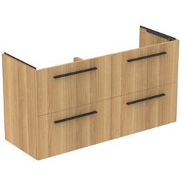 Ideal Standard Waschtischunterschrank i.life A 4 Ausz&uuml;ge 1200x440x630mm Eiche Natur, T5513NX T5513NX