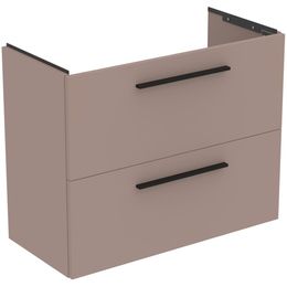 Ideal Standard Waschtischunterschrank i.life S 2 Ausz&uuml;ge 800x375x630mm Greige matt, T5295NH T5295NH