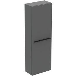 Ideal Standard Halb-Hochschrank i.life S 1 T&uuml;r 400x210x1200mm Quarzgrau matt, T5289NG T5289NG