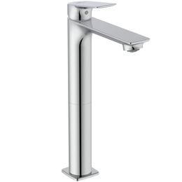 Ideal Standard Waschtisch-Armatur H240 CeralifeC Ausladung 135mm versetzter Sockel ohne Ablaufgarnit BE050AA