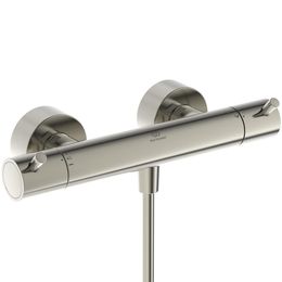 Ideal Standard Brausethermostat Aufputz Ceratherm T125 Pin-Griffe Silver Storm, A7587GN A7587GN