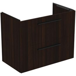 Ideal Standard Waschtischunterschrank i.life A 2 Ausz&uuml;ge 800x440x630mm Caffee Oak, T5256NW T5256NW