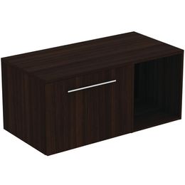 Ideal Standard M&ouml;bel-Set 100cm i.life B 1 Auszug 1 off.Fach Gr.Chrom Coffee Oak, T5755NW T5755NW