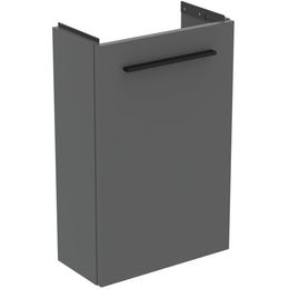Ideal Standard Handwaschbecken-Unterschrank i.life S 1 T&uuml;r 410x205x630mm Quarzgrau matt, T5296NG T5296NG