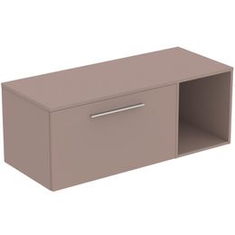 Ideal Standard M&ouml;bel-Set 120cm i.life B 1 Auszug 1 off.Fach Gr.Chrom Greige matt, T5759NH T5759NH