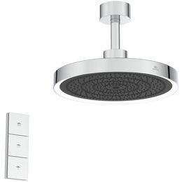 Ideal Standard Regenbrause Idealrain Solos mit Deckenan. m.Licht m.Fernb. Chrom, A7891AA A7891AA