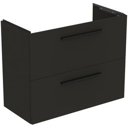 Ideal Standard Waschtischunterschrank i.life S 2 Ausz&uuml;ge 800x375x630mm Carbongrau matt, T5295NV T5295NV