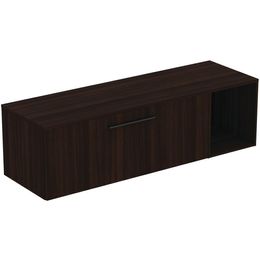 Ideal Standard M&ouml;bel-Set 160cm i.life B 1 Auszug 1 off.Fach Gr.Schwarz Coffee Oak, T5837NW T5837NW